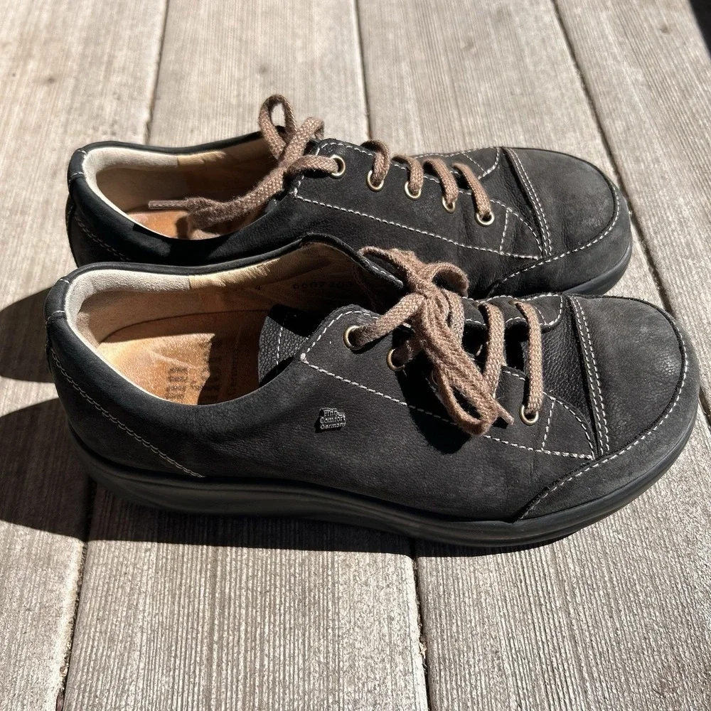 Finn Comfort | Shoes | Finn Comfort Ikebukuro 291 Black Nubuck Leather ...